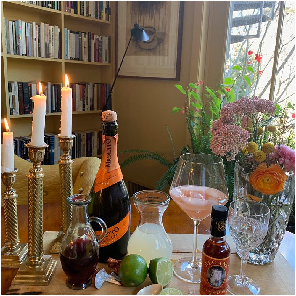 Sweet and Springy Pantone Living Coral Cocktails - Entertaining Company